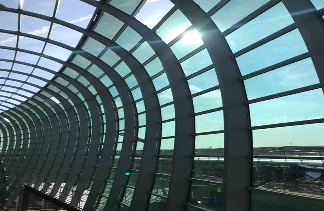 Terminal 2B et bâtiment de liaison BD - ADP ROISSY - Baudin Chateauneuf