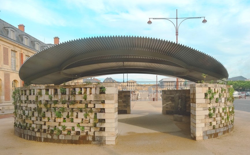 Un pavillon éphémère face au château de Versailles - Baudin Chateauneuf